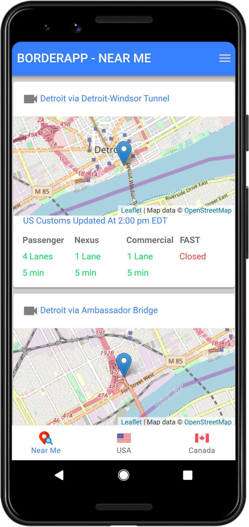 BorderApp screenshot